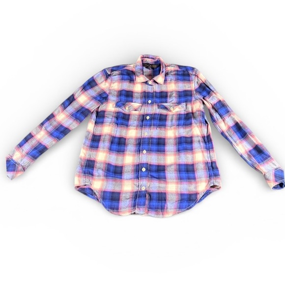 GAP Pendleton | Tops | Gap Pendleton Women Xs Plaid Flannel Shirt Long ...